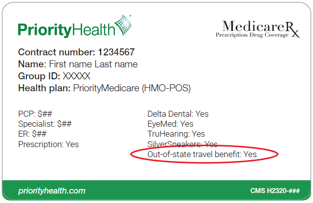 Medicare out of state benefits | Provider | Priority Health